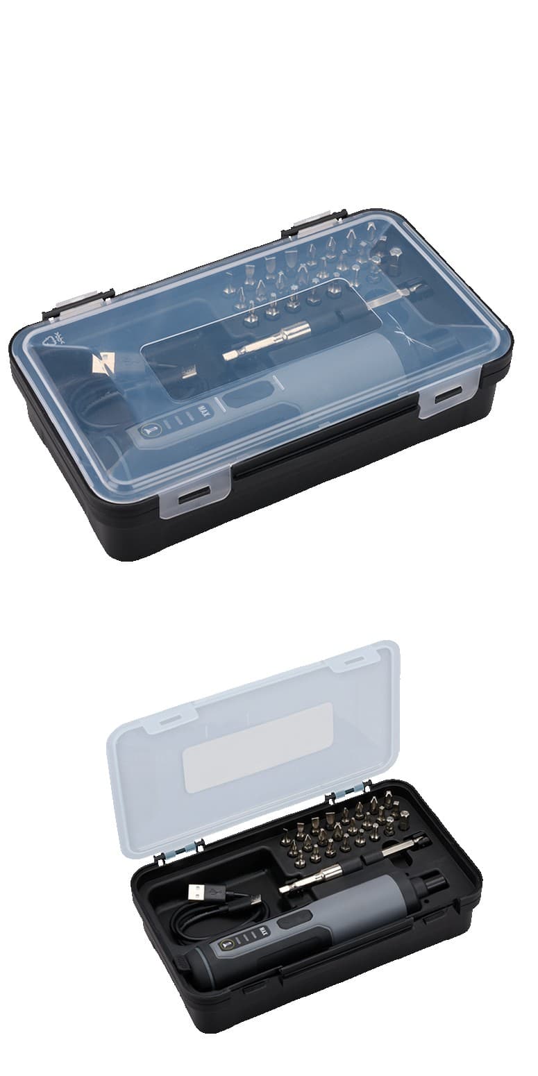 Rechargeable 3.6V Screwdriver Set – Branded Tool Sets